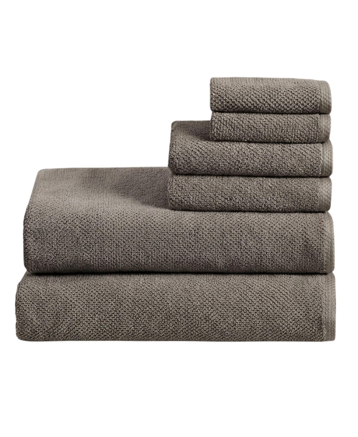 Click here for Linery & Co Luxury Cotton Textured 6pieces Bath Sh... prices