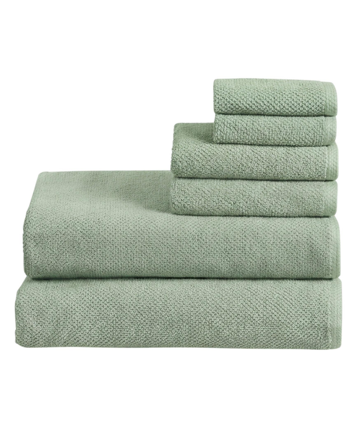 Click here for Linery & Co Luxury Cotton Textured 6pieces Bath Sh... prices