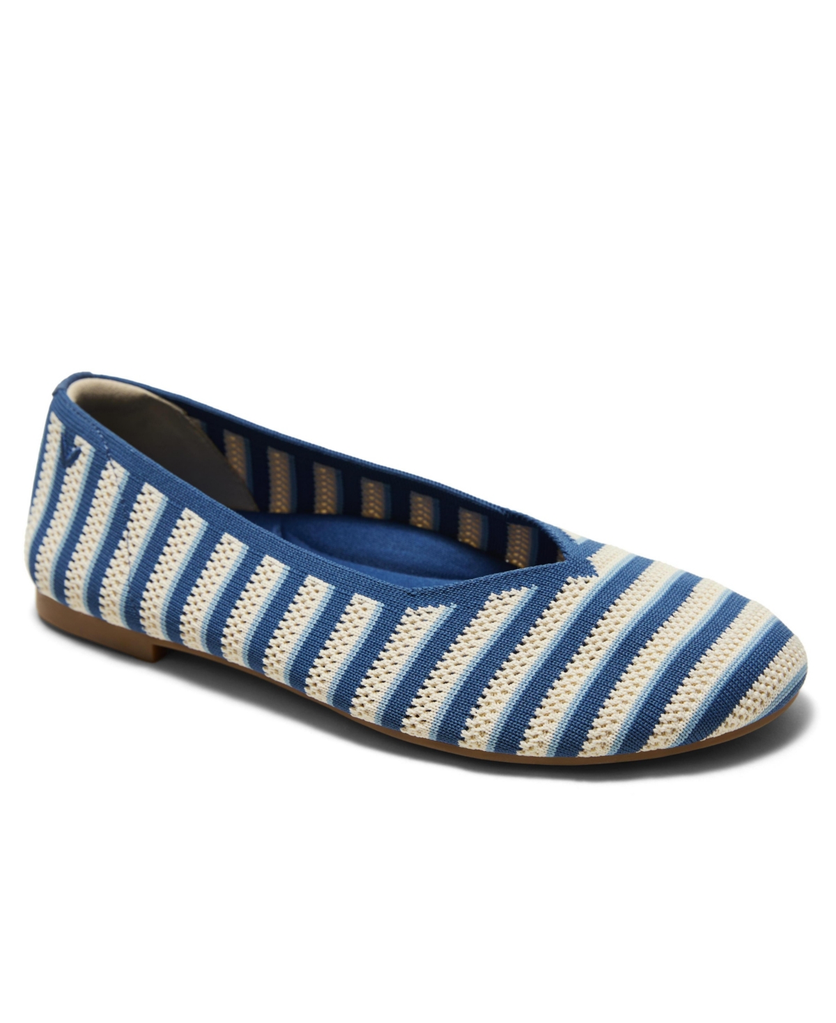 Click here for Vivaia Womens Tila Wide Toe Box Flats - Pale apric... prices