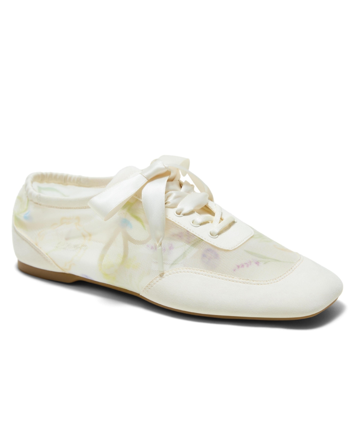 Click here for Vivaia Womens Cristina Square-Toe Lace-Up Satin Sn... prices