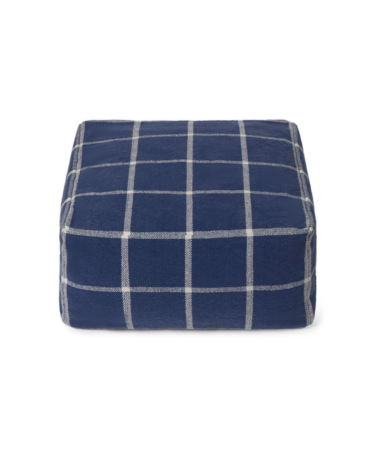 Click here for Lorena Canals Pouf Geo Block - Navy blue  whale bl... prices