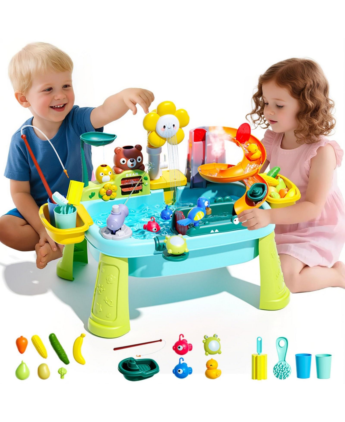 Click here for Gnuadz Sand Water Table Electric Pump Kitchen Sink... prices