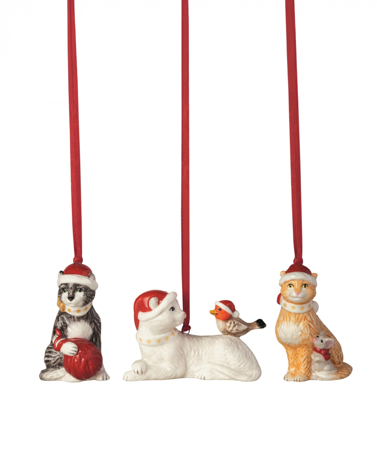 Click here for Villeroy & Boch Toys Delight 3-Piece Cats Ornament... prices