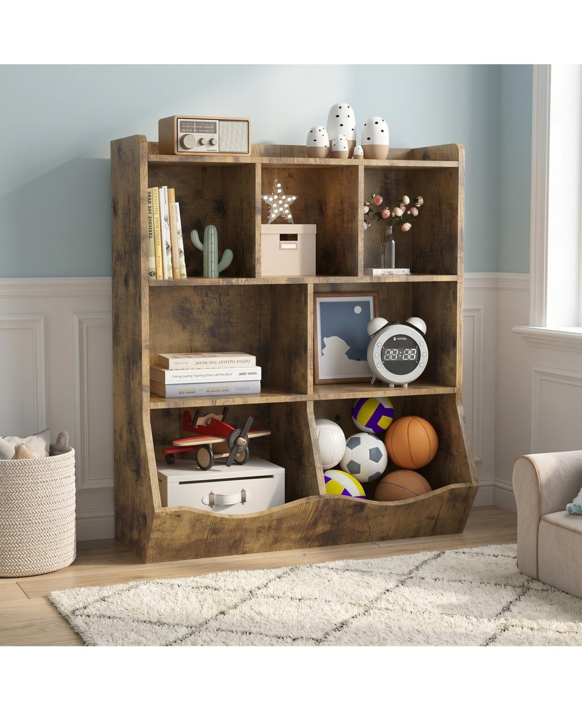 Click here for homfan Kids Toy Storage Organizer with Multiple Co... prices