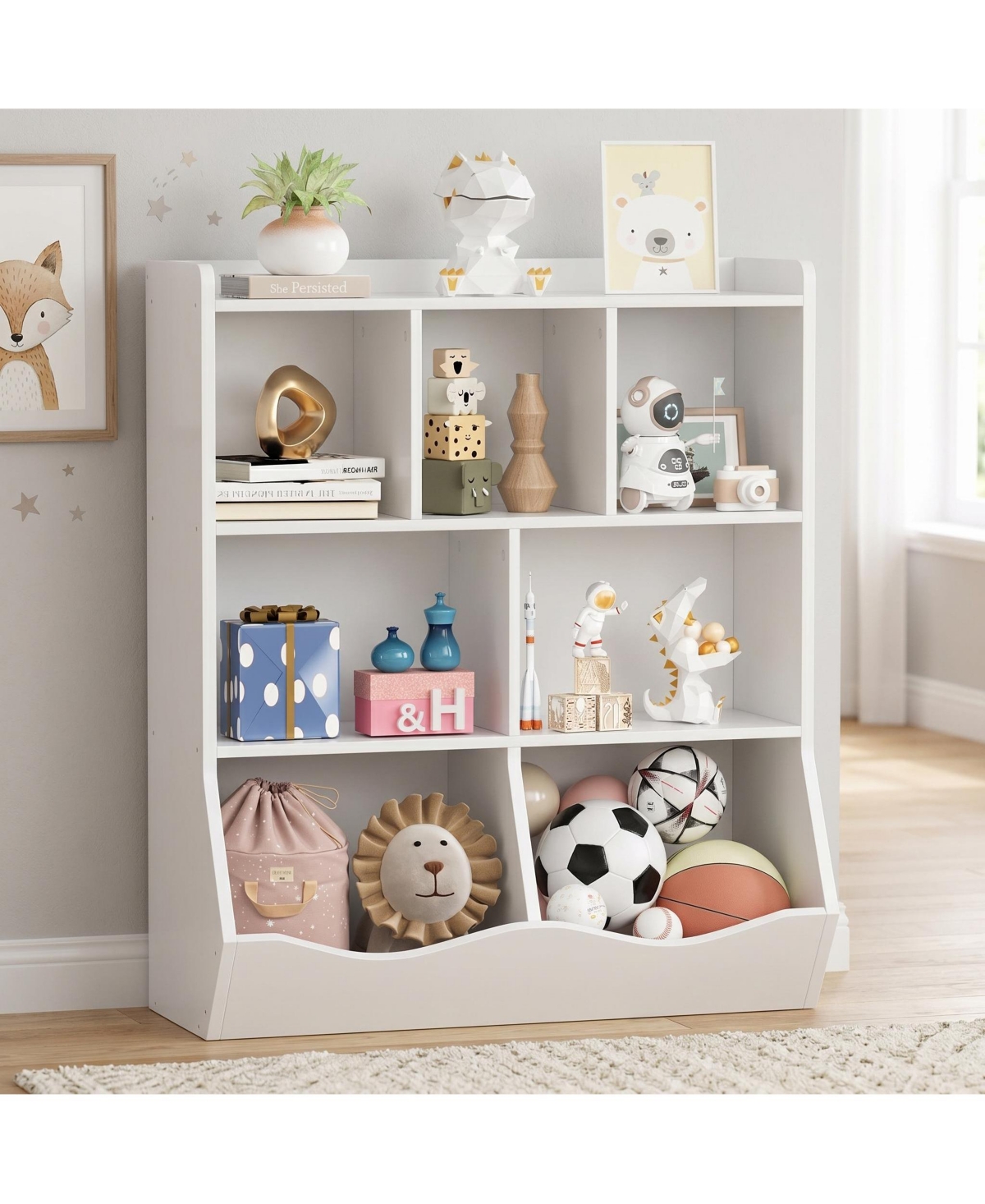 Click here for homfan Kids Toy Storage Organizer with Multiple Co... prices