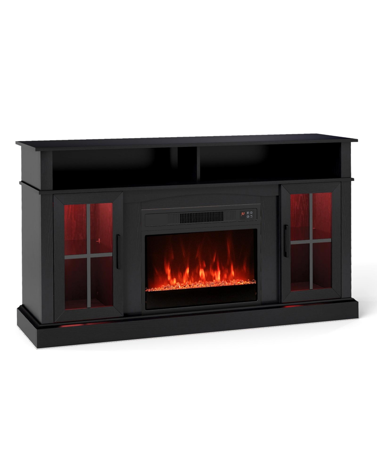 Click here for Slickblue Modern Fireplace Tv Stand with Storage C... prices
