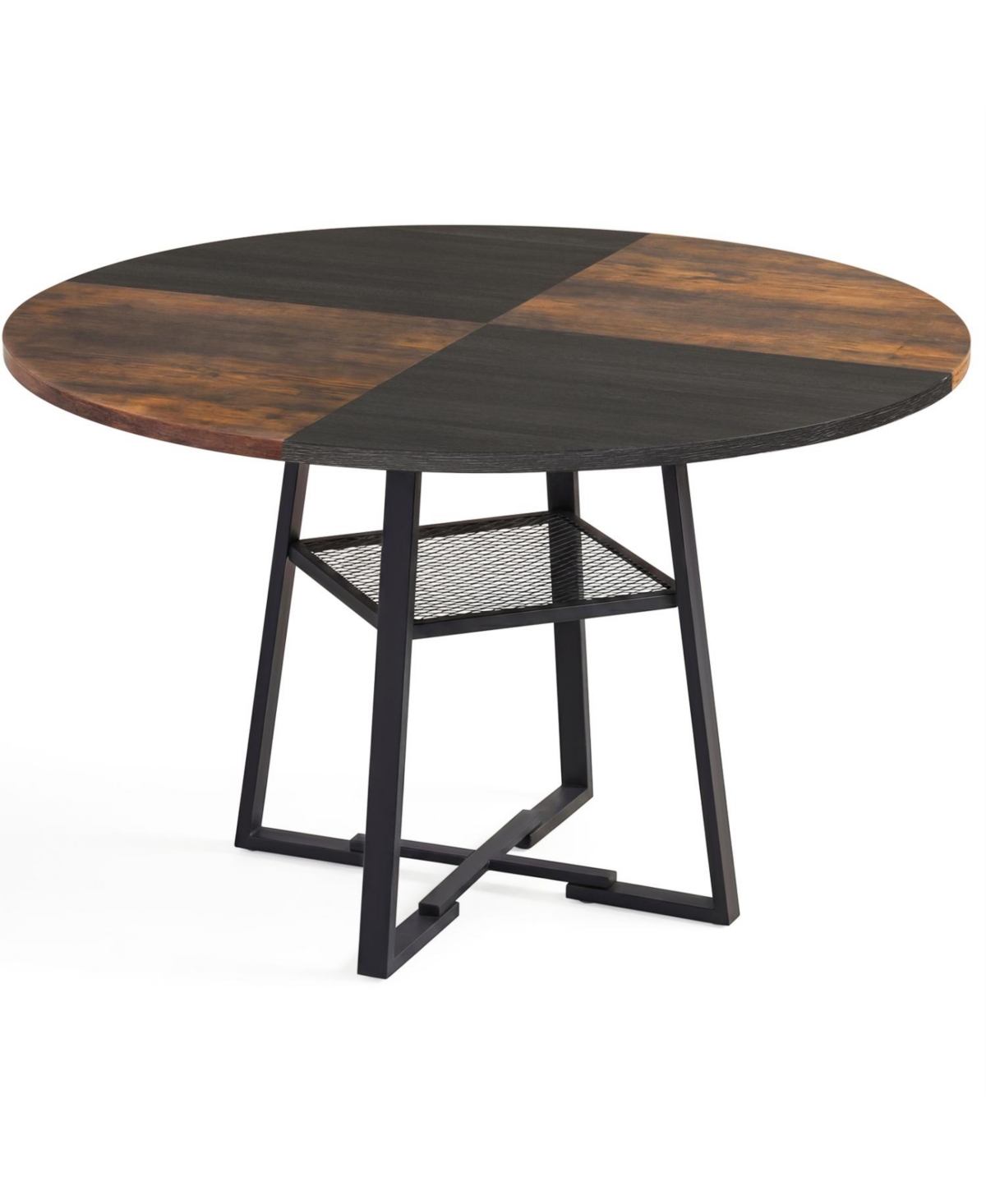 Click here for Slickblue Modern Round Dining Table 4-6 Seater wit... prices