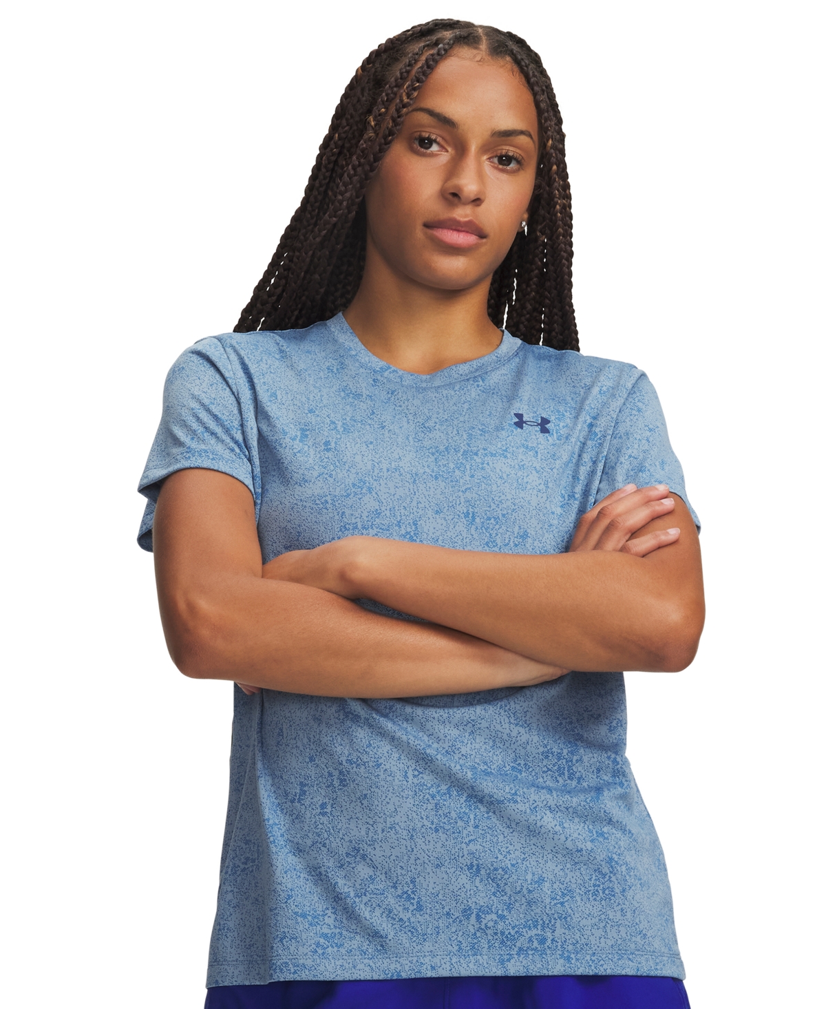 Click here for Under Armour Womens Tech Pixelate Short-Sleeve Top... prices