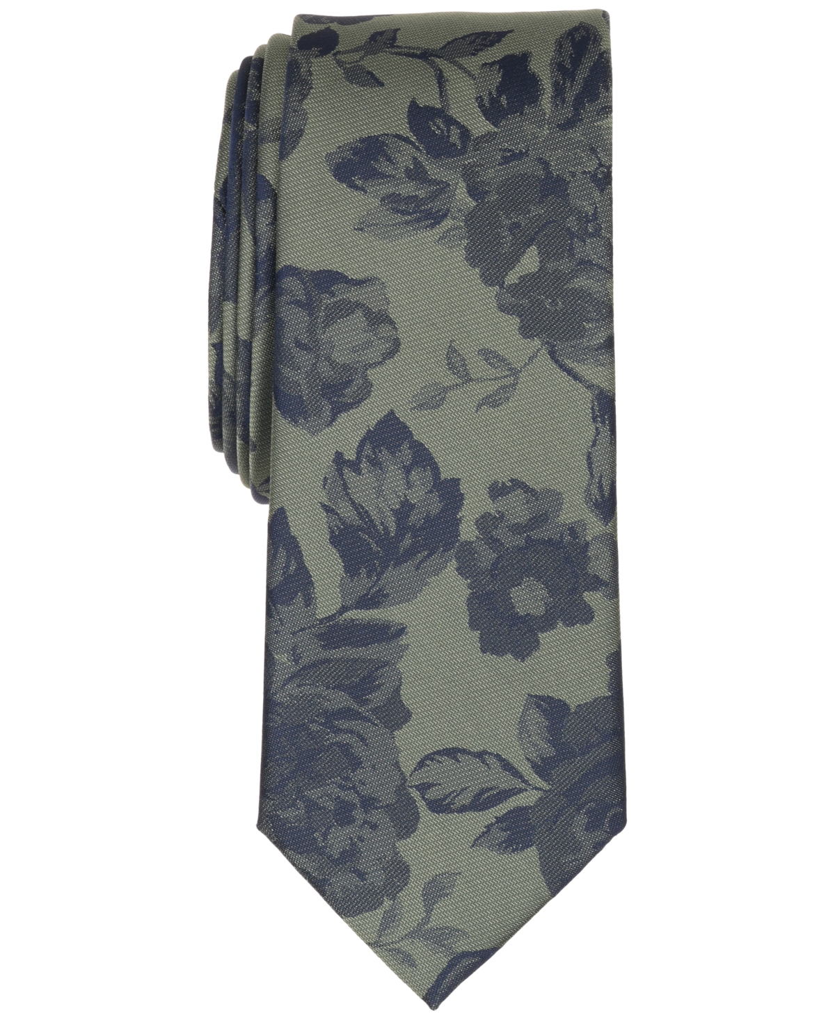 Click here for Bar Iii Mens Harbor Floral Pattern Tie - Green prices