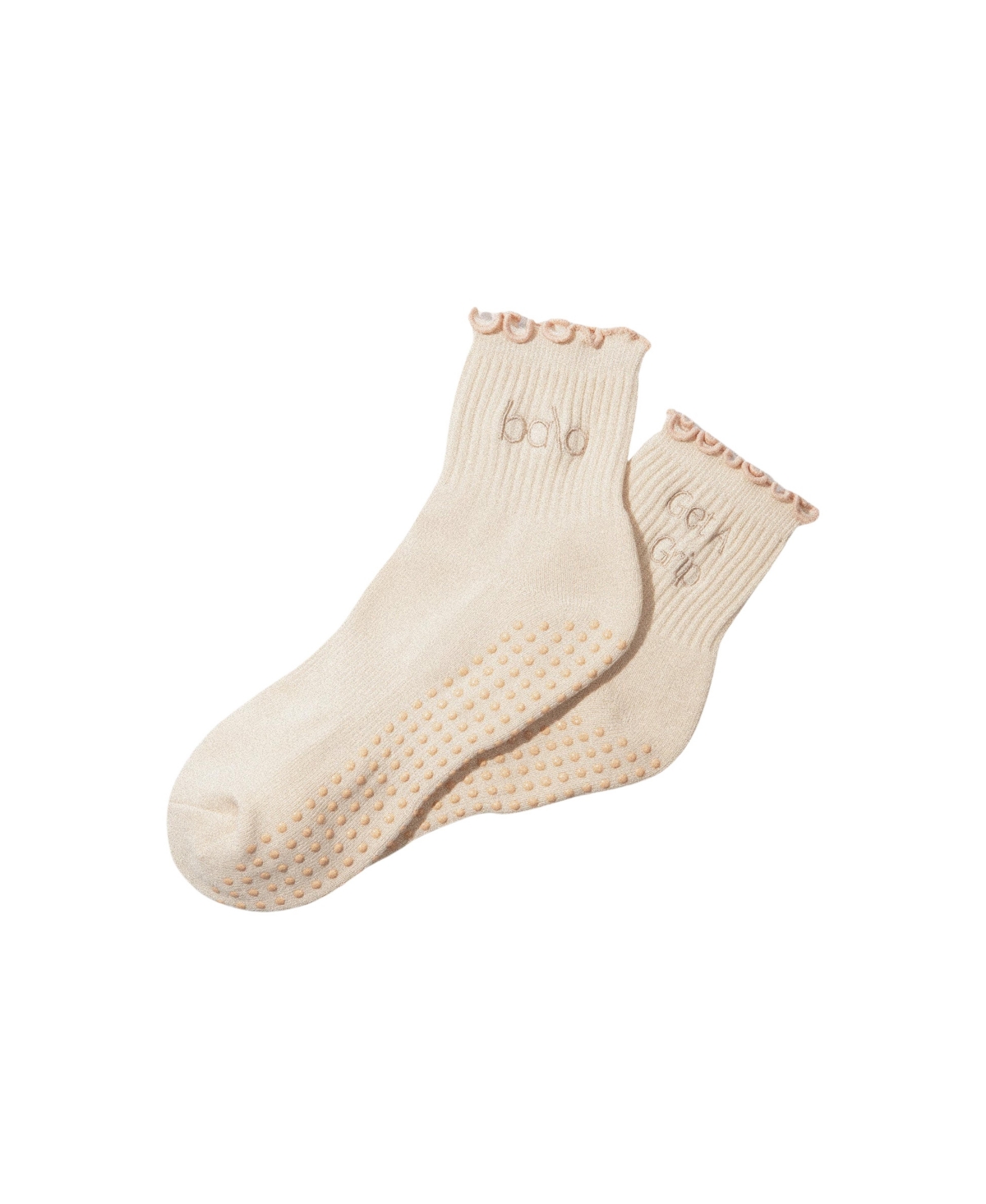 Click here for Bala Womens Frilly Socks - Sand prices