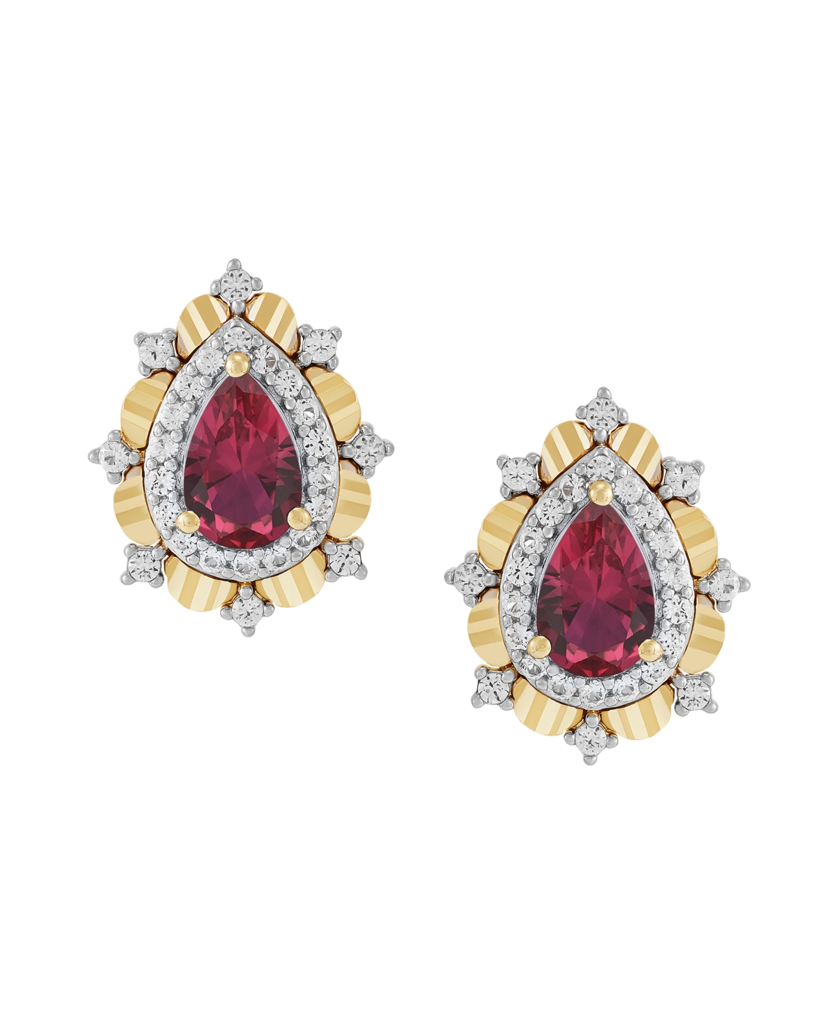 Click here for Macys Lab-Grown Emerald (5/8 ct. t.w.) & Sapphire... prices