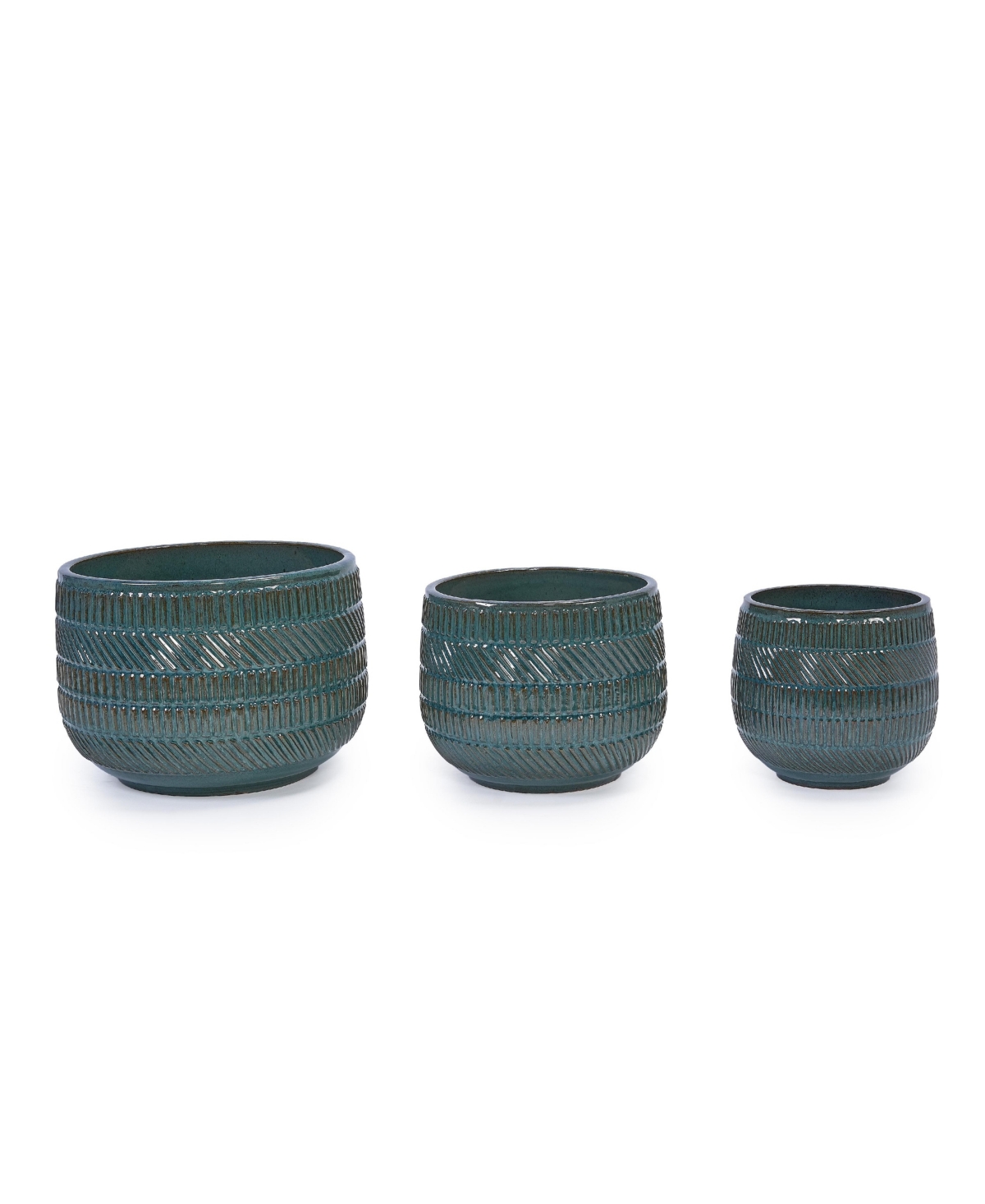 Click here for Clihome Handmade Deep Glazed Ceramic Planter Textu... prices