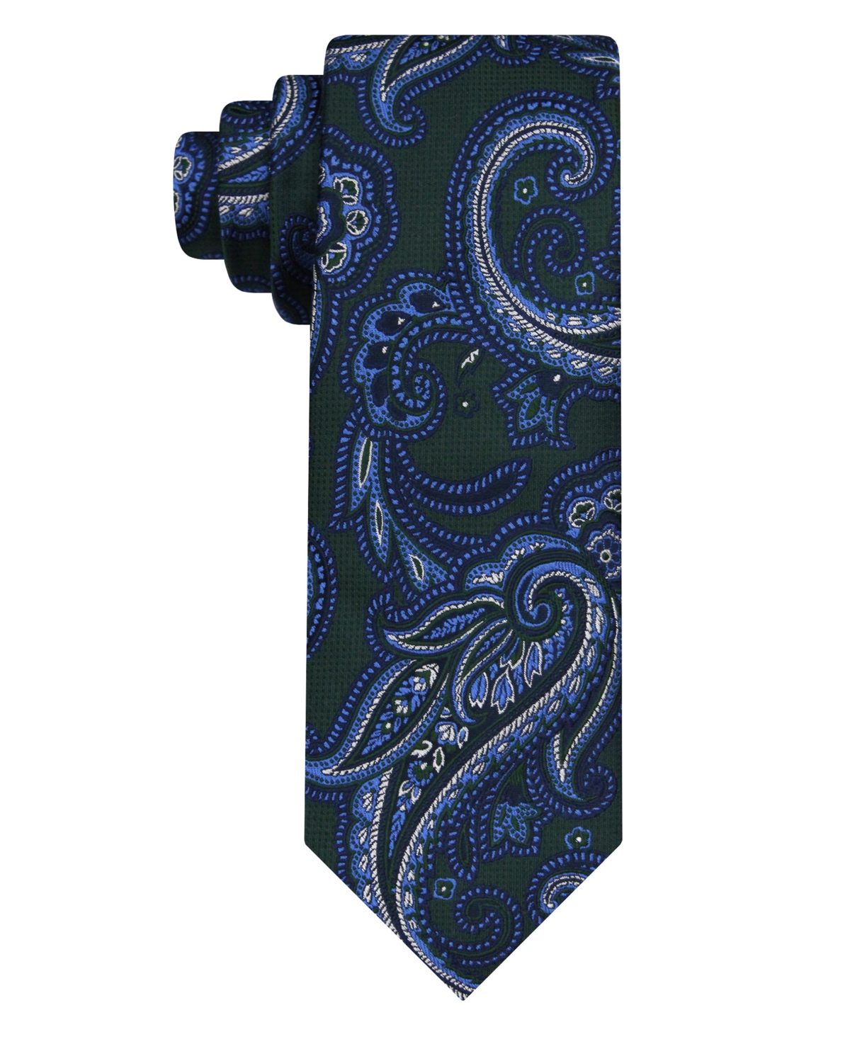 Click here for Van Heusen Mens Textured Paisley Classic Tie - Hun... prices