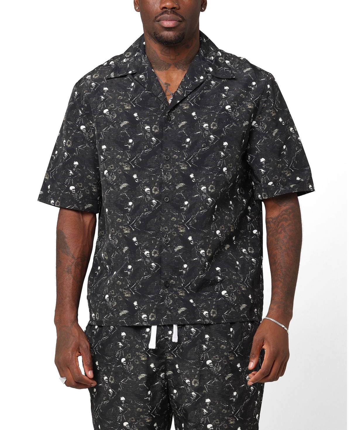 Click here for Saint Morta Mens Netherworld Button Up Shirt prices