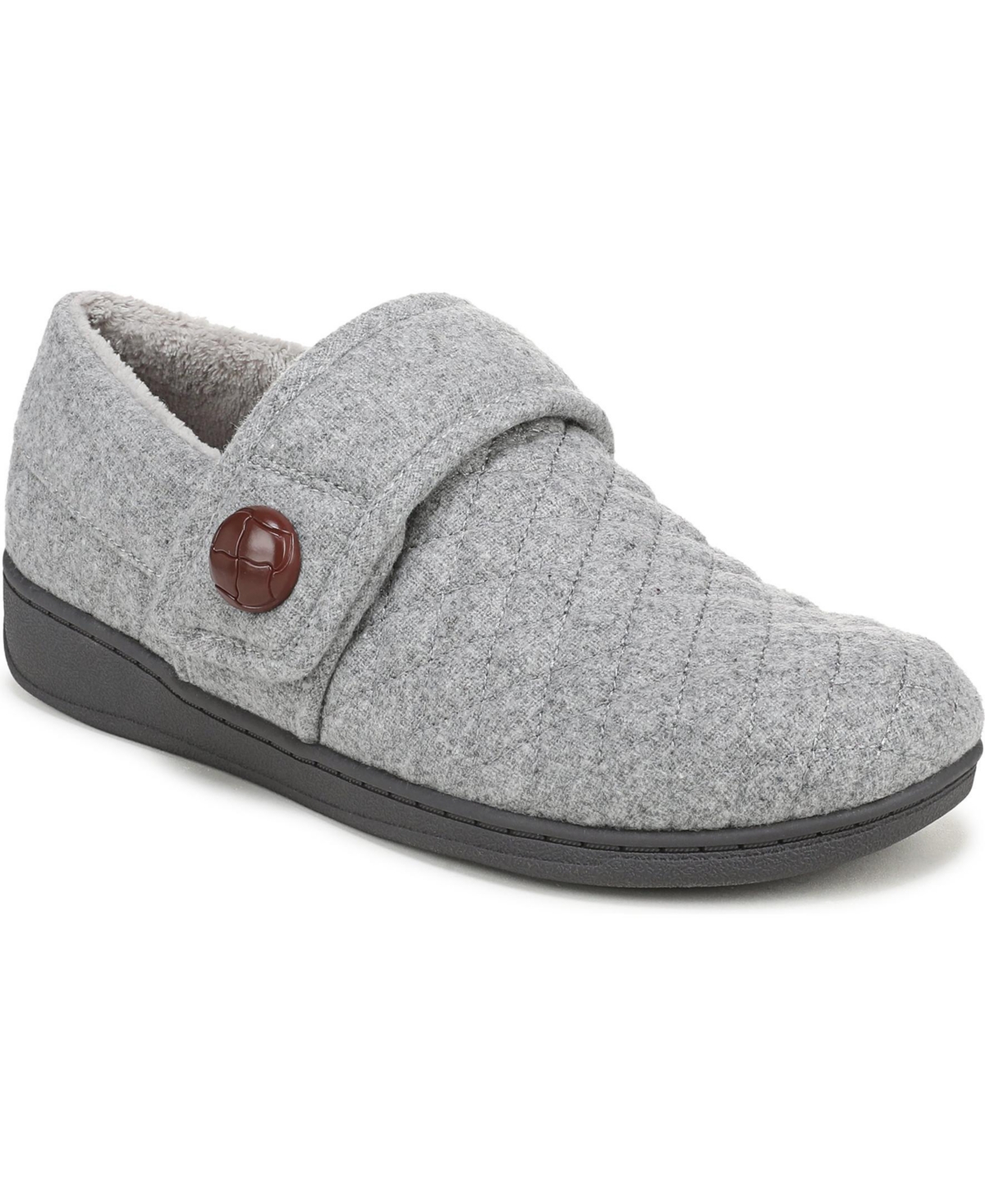 Click here for Vionic Womens Jackie Slip On Slippers - Light grey... prices