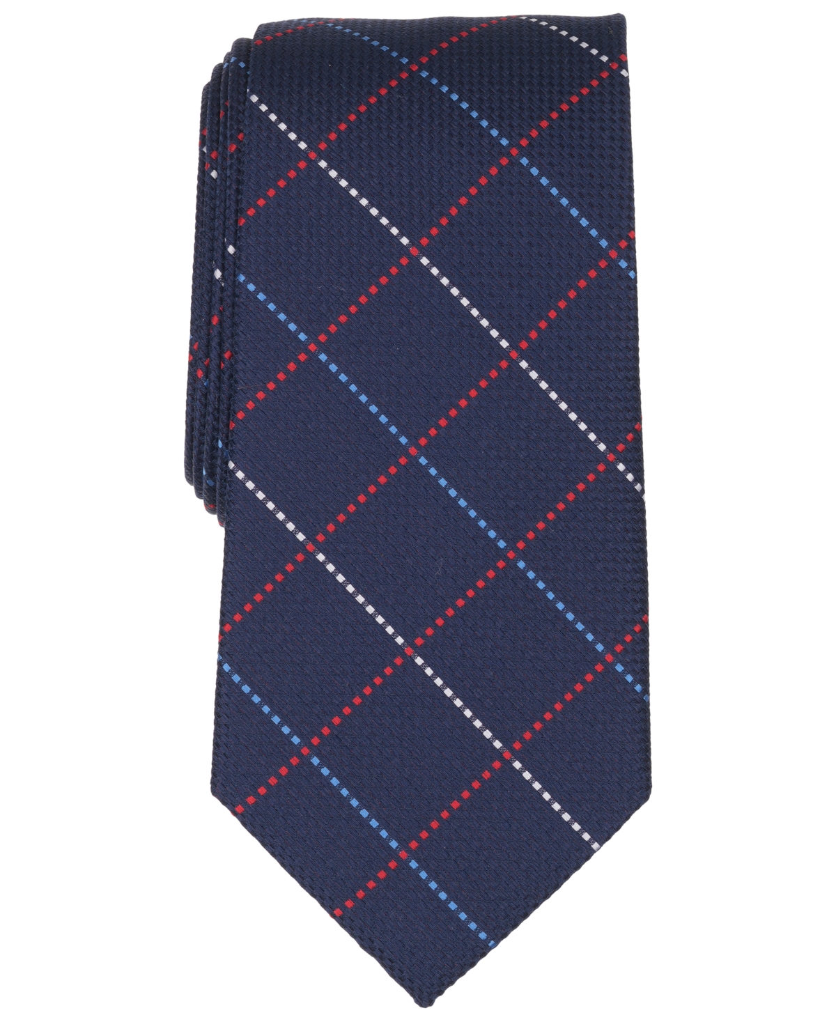 Click here for Club Room Mens Hawthrone Grid Tie - Coral prices
