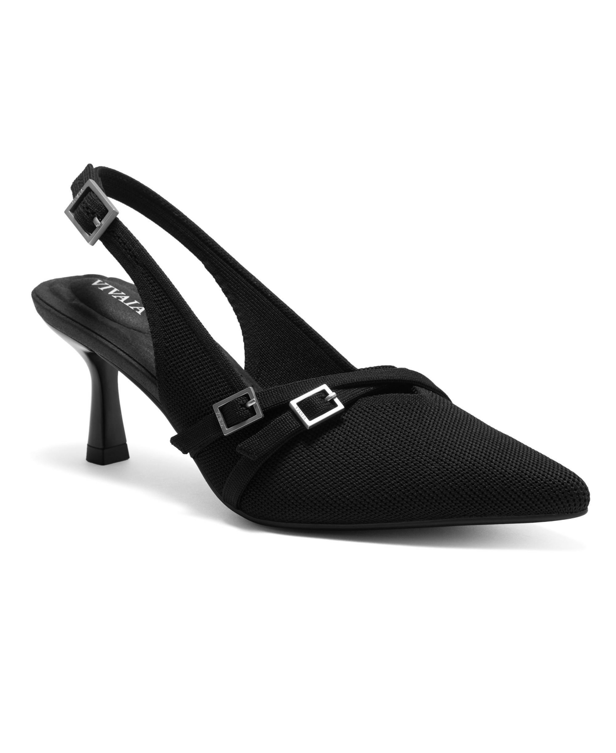Click here for Vivaia Adela Womens PointEase Slingback Heels - Bl... prices