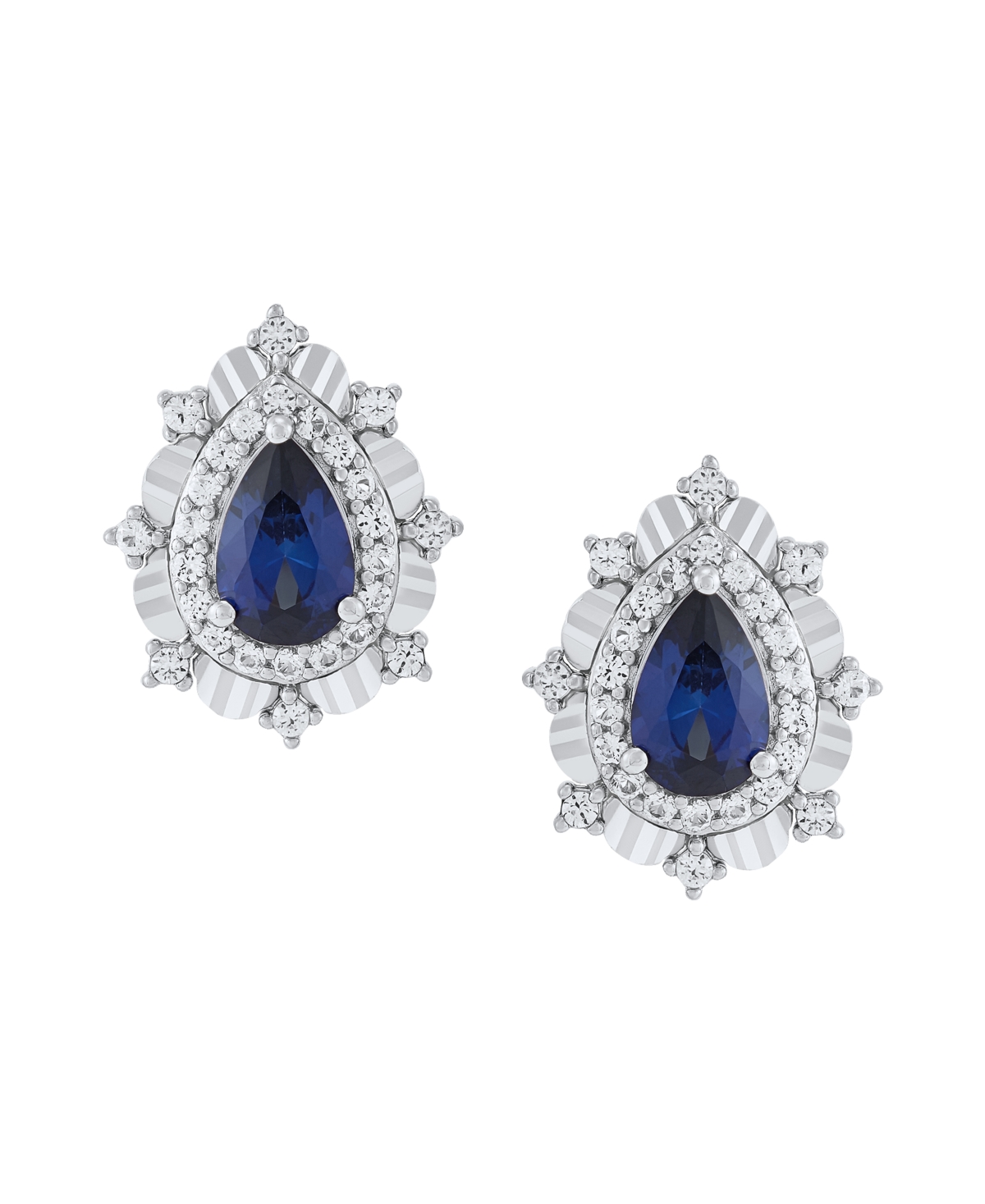 Click here for Macys Lab-Grown Emerald (5/8 ct. t.w.) & Sapphire... prices