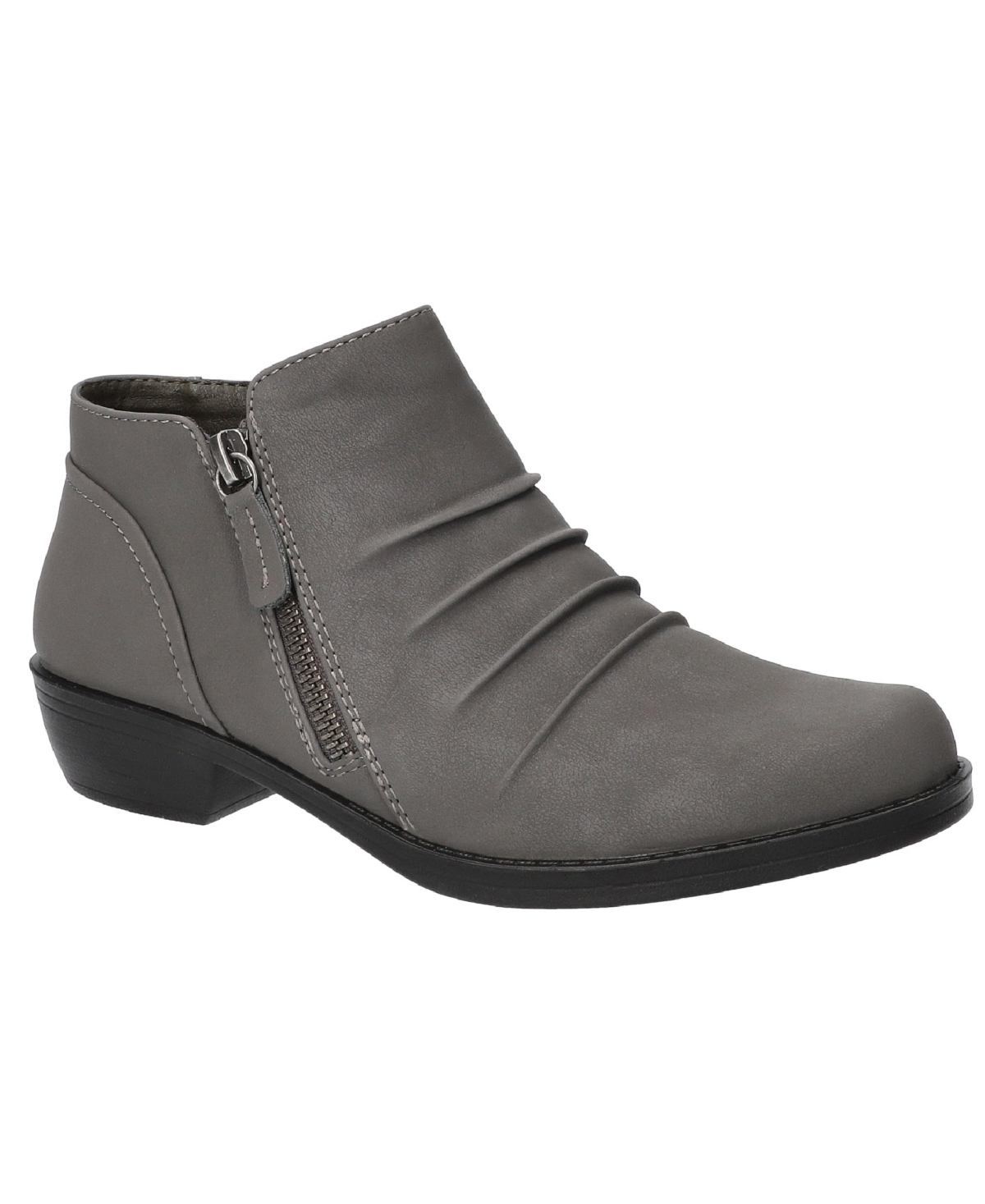 Click here for Easy Street Womens Jacoba Ankle Booties - Gray Mat... prices