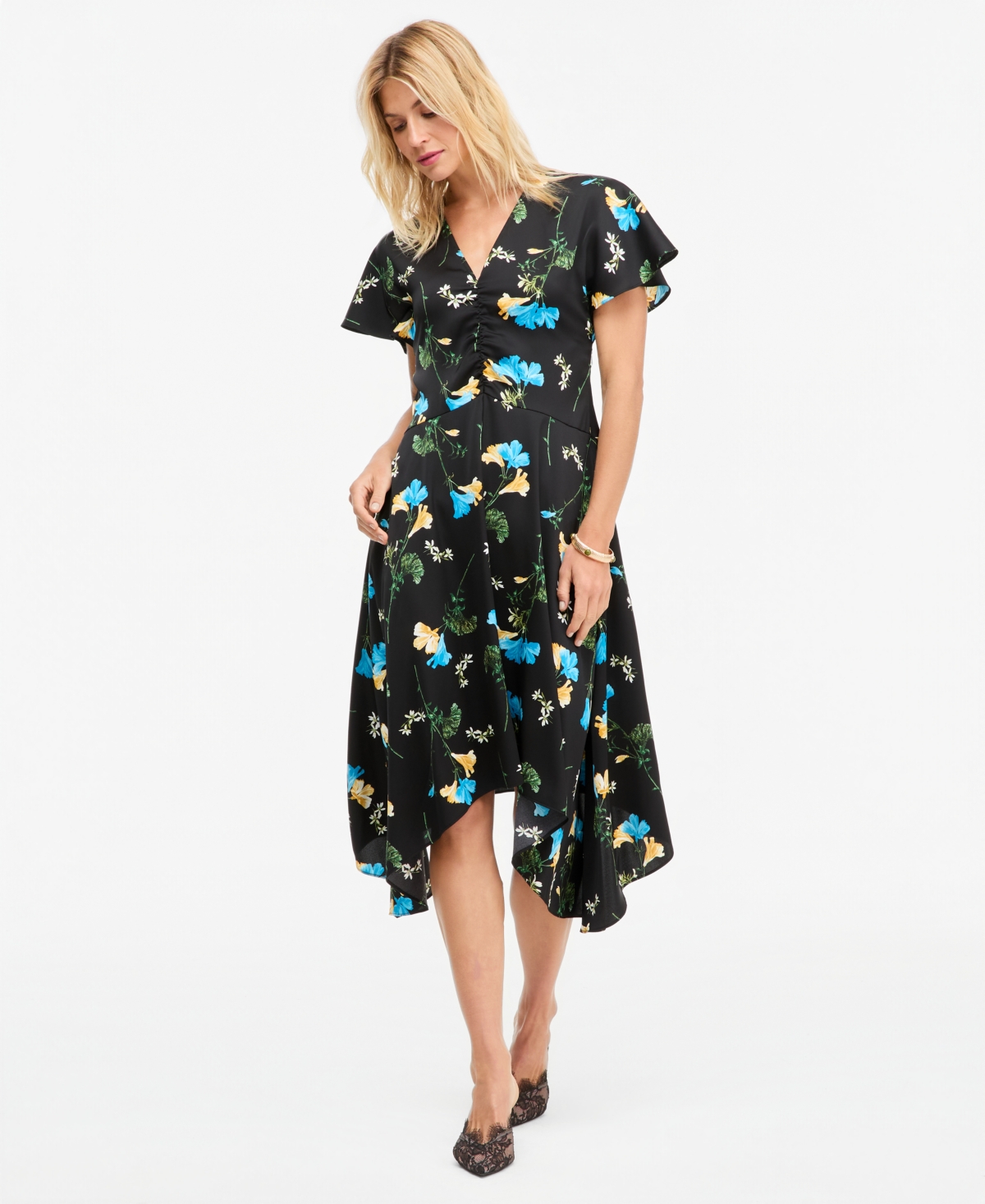 Click here for I.n.c. International Concepts Womens Floral Satin... prices