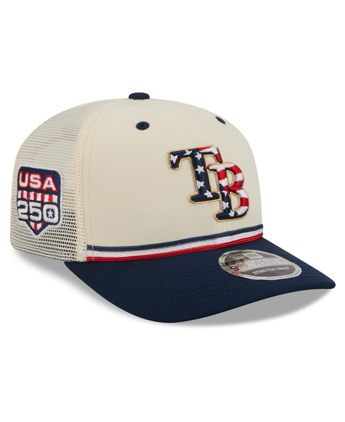 Click here for New Era Mens N/A Cream/Navy Tampa Bay Rays Usa 250... prices