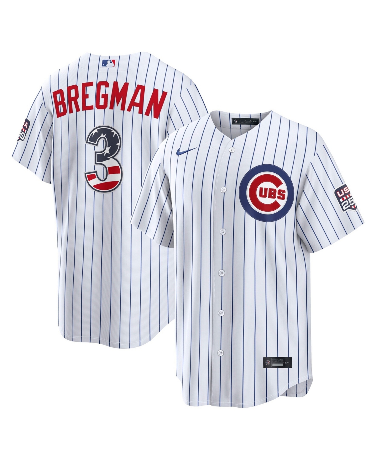 Click here for Nike Mens Alex Bregman White Chicago Cubs Usa 250... prices