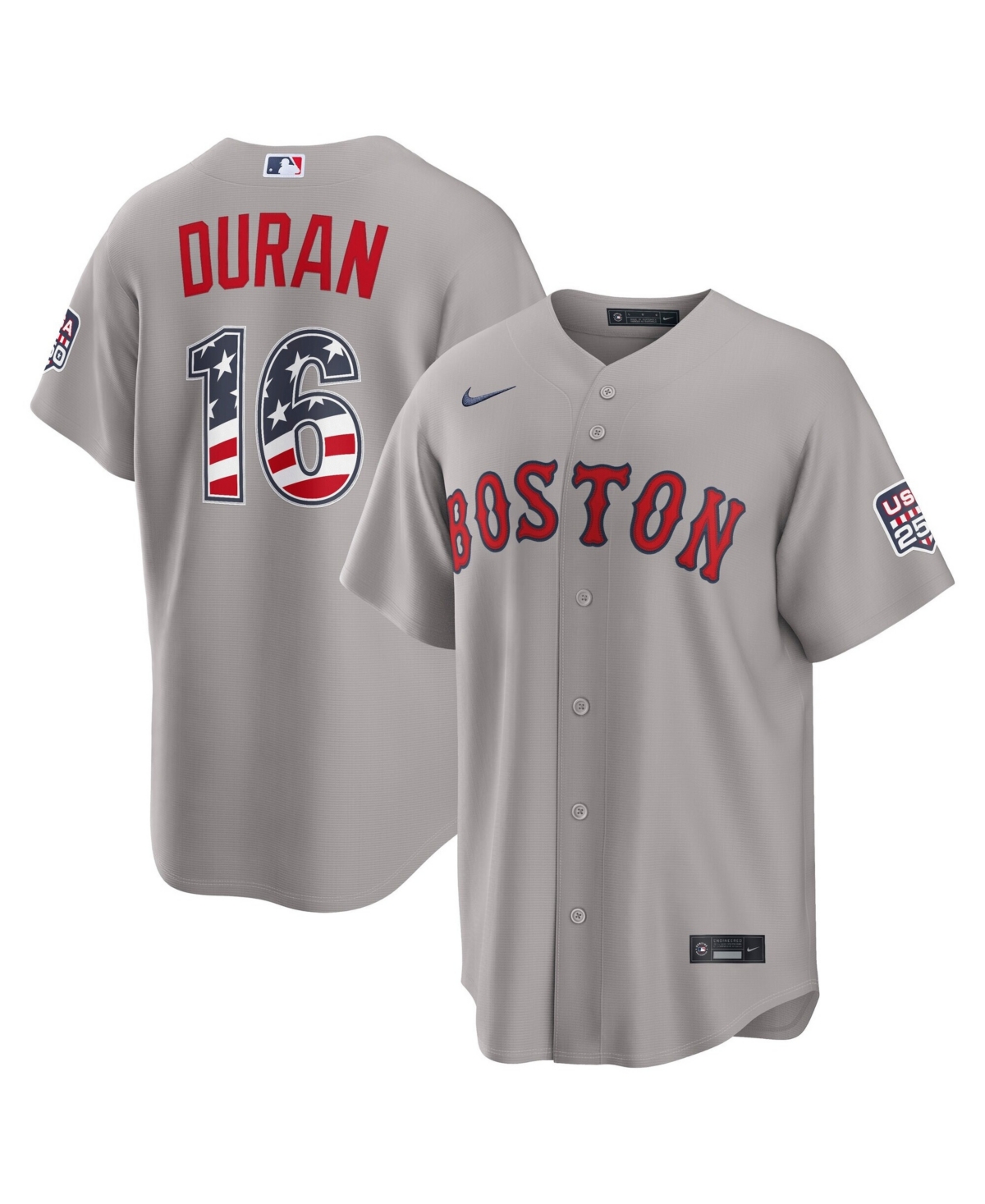 Click here for Nike Mens Jarren Duran Gray Boston Red Sox Usa 250... prices