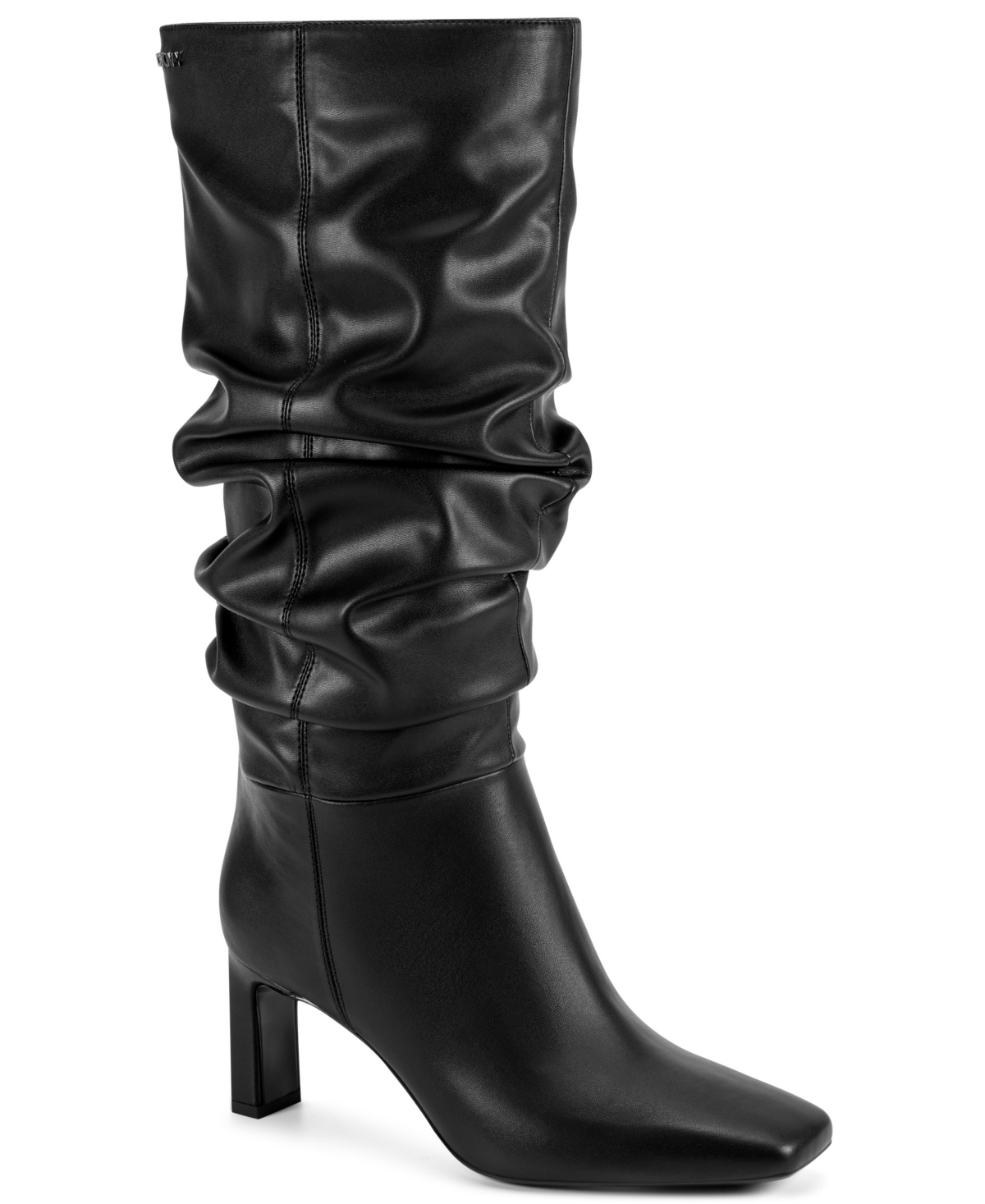 Click here for Dkny Womens Kalila Square Toe Slouch Boots - Black prices