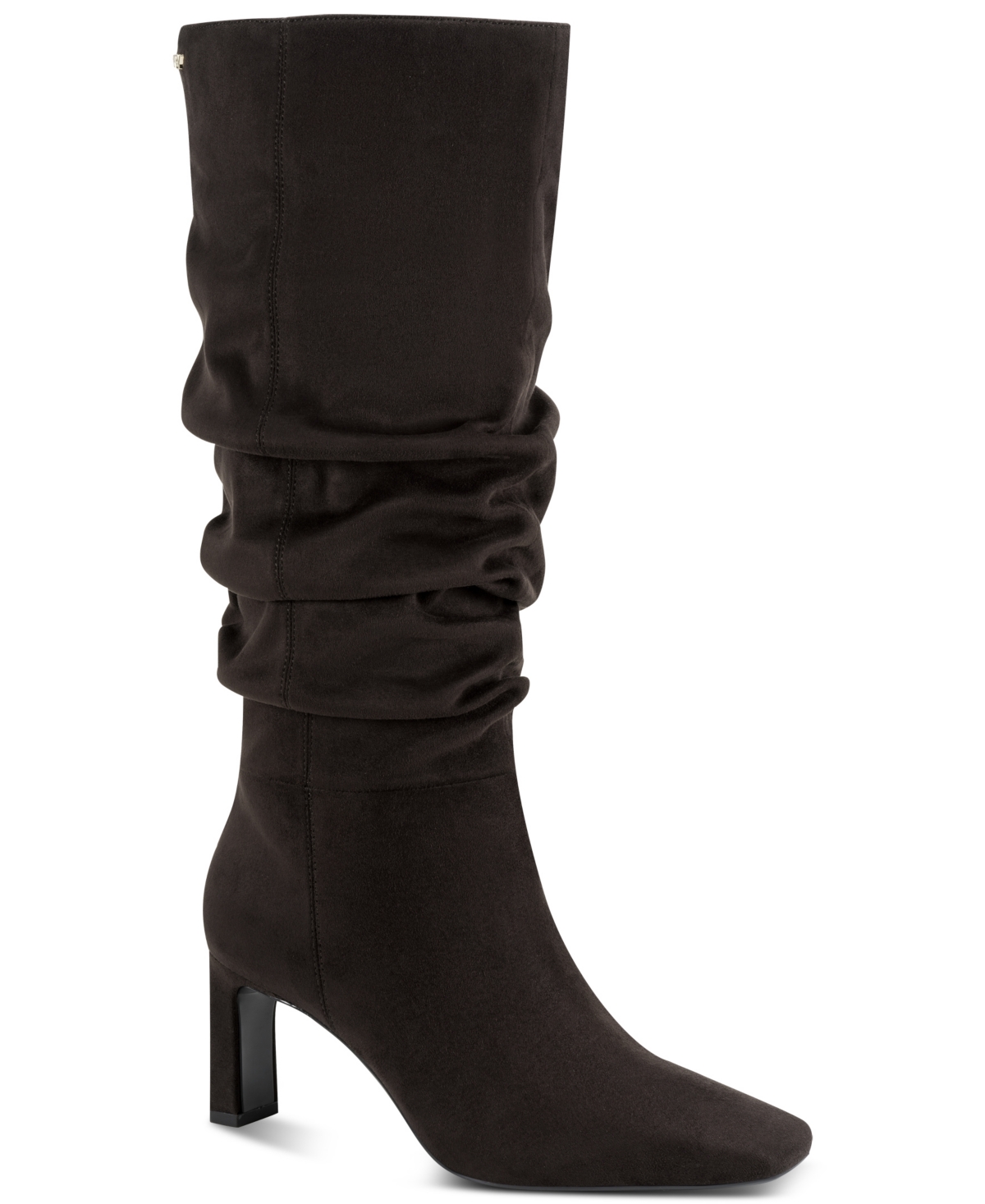 Click here for Dkny Womens Kalila Square Toe Slouch Boots - Brown prices