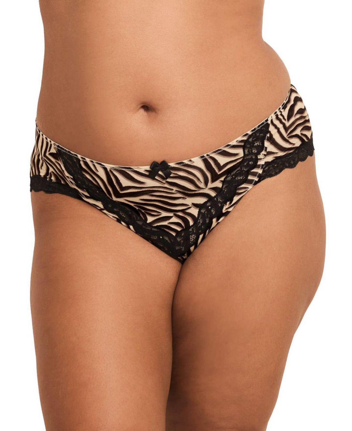 Click here for Adore Me Womens Nare Hipster Panty - Animal beige prices