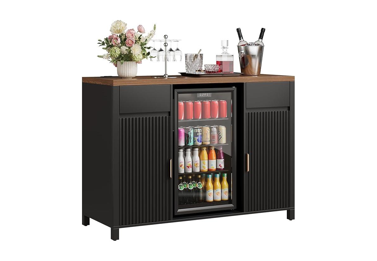 Click here for homfan 53 Coffee Bar Cabinet  Charging Station  Mi... prices