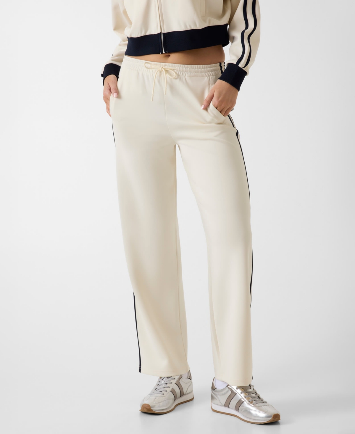 Click here for Guess Womens Hoshi Side-Band Straight-Leg Jogger P... prices