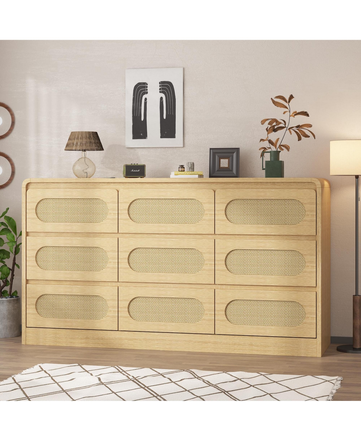 Click here for homfan Modern Bedroom Chest of Drawers  Spacious 5... prices
