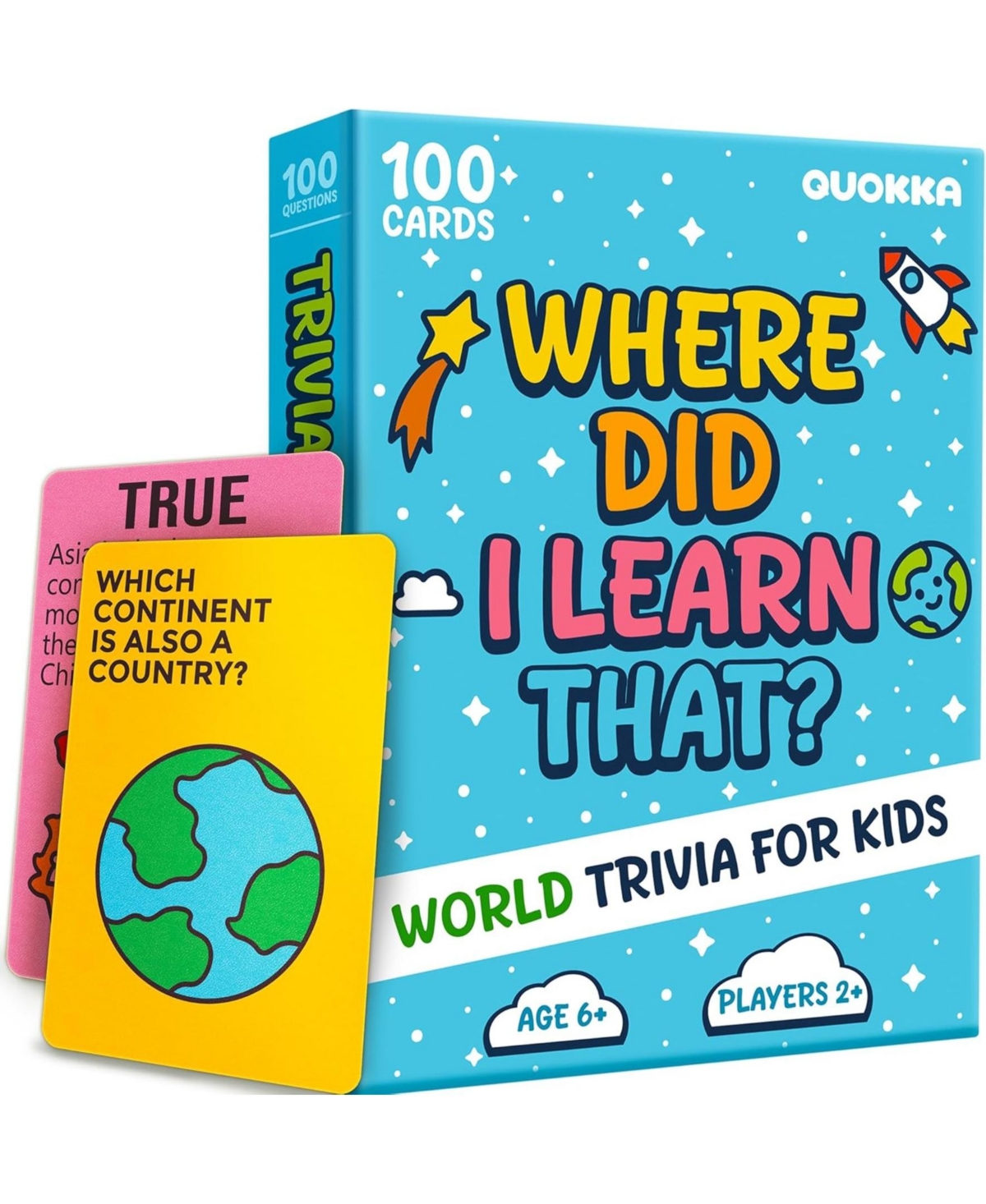 Click here for Quokka Trivia Games for Kids - Fun Card Game for F... prices