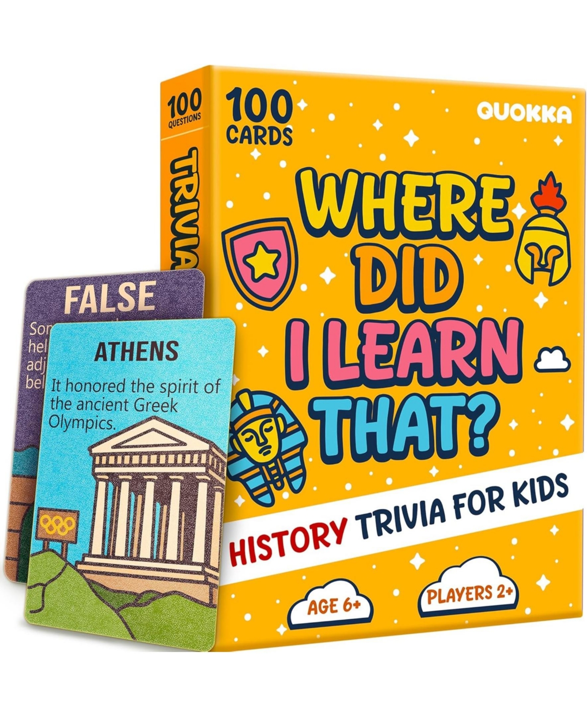 Click here for Quokka Trivia Games for Kids - Fun Card Game for F... prices