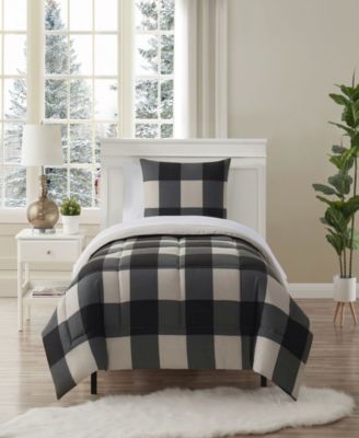 Click here for Sweet Home Collection Buffalo Plaid 7 Piece Comfor... prices