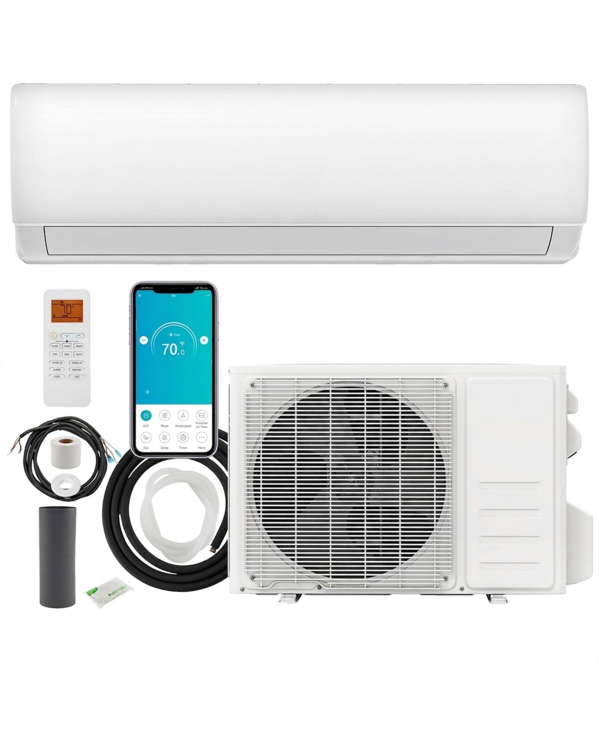 Click here for Sugift 11500 Btu 17 SEER2 115V Wifi Mini Split Air... prices