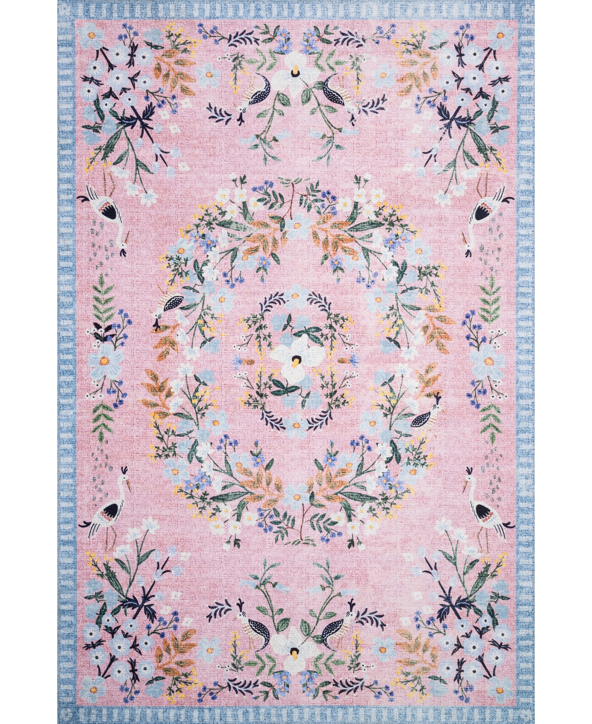 Click here for Rifle Paper Co Palais Pal-03 23 x 5 Area Rug - Ros... prices