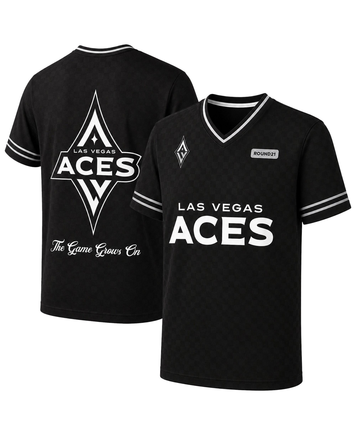 Click here for Round21 Mens Black Las Vegas Aces Soccer Jersey -... prices