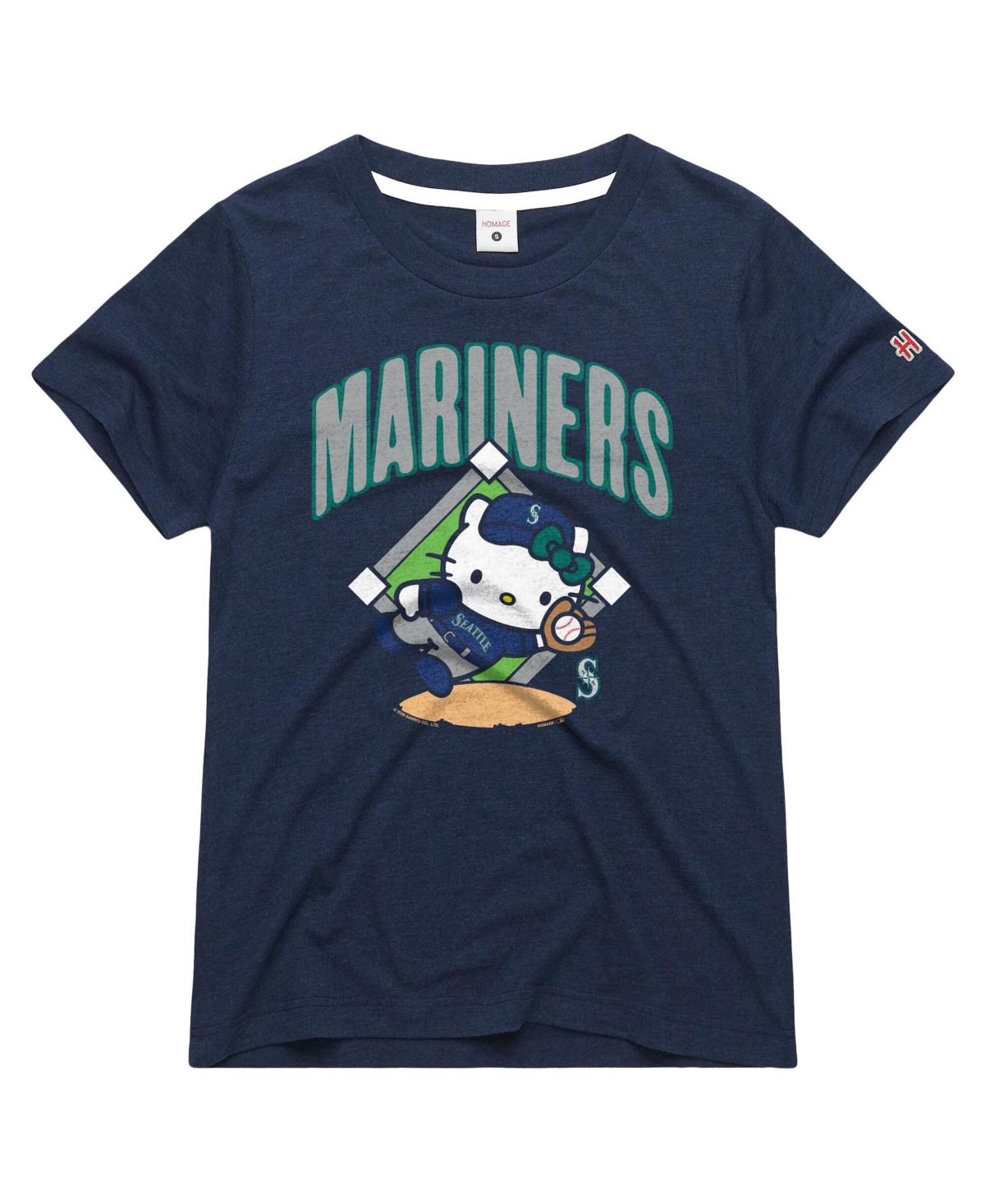 Click here for Homage Womens Navy Seattle Mariners Hello Kitty x... prices