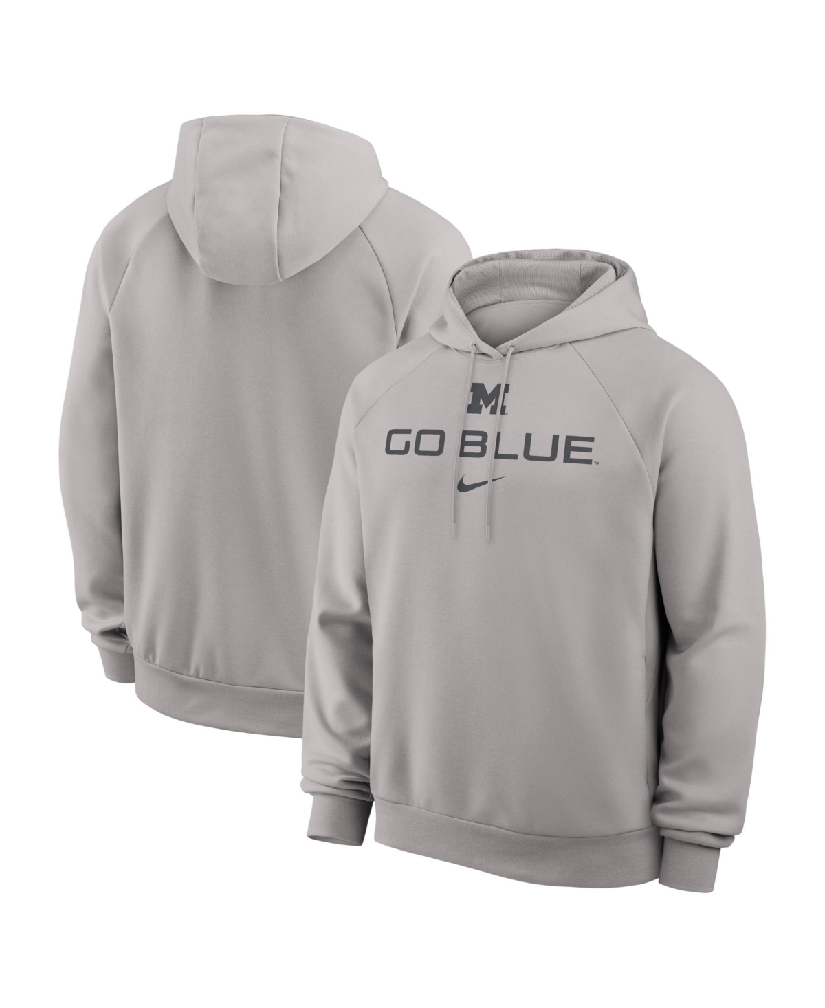 Click here for Nike Mens Gray Michigan Wolverines Premium Perform... prices