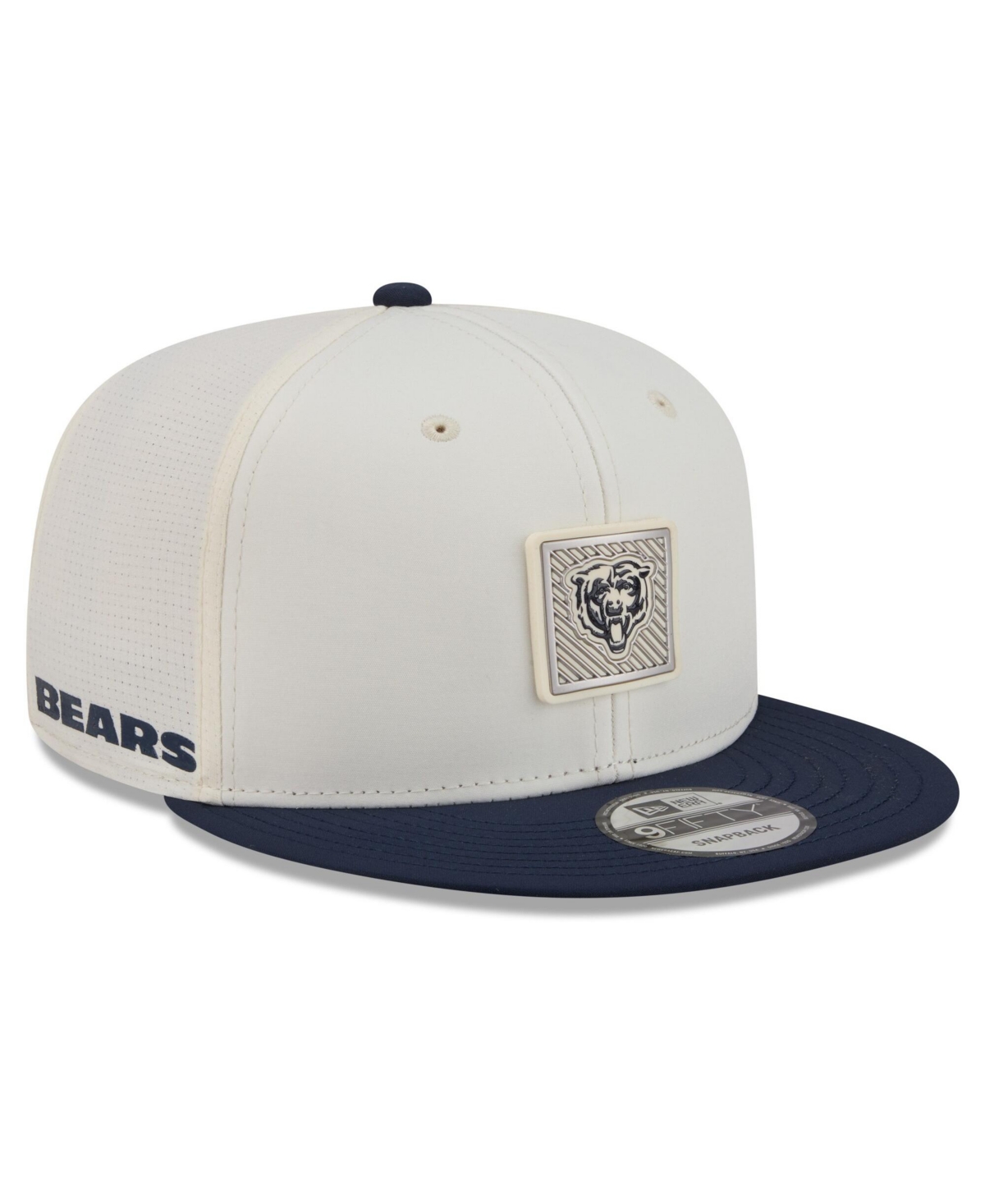 Click here for New Era Mens Cream/Navy Chicago Bears 2026 Nfl Tra... prices