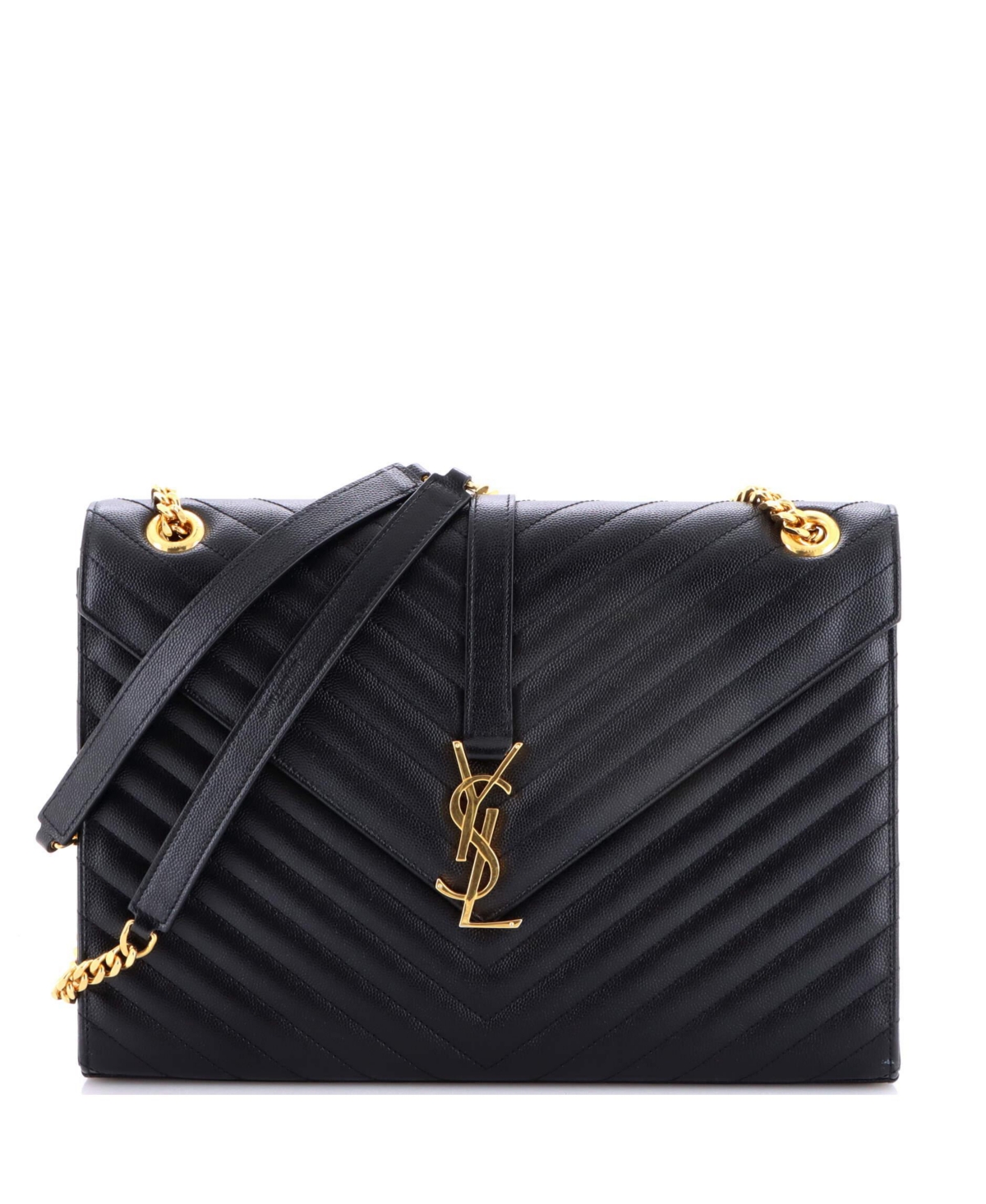 Click here for Pre-Owned Saint Laurent Large Classic Monogram Env... prices