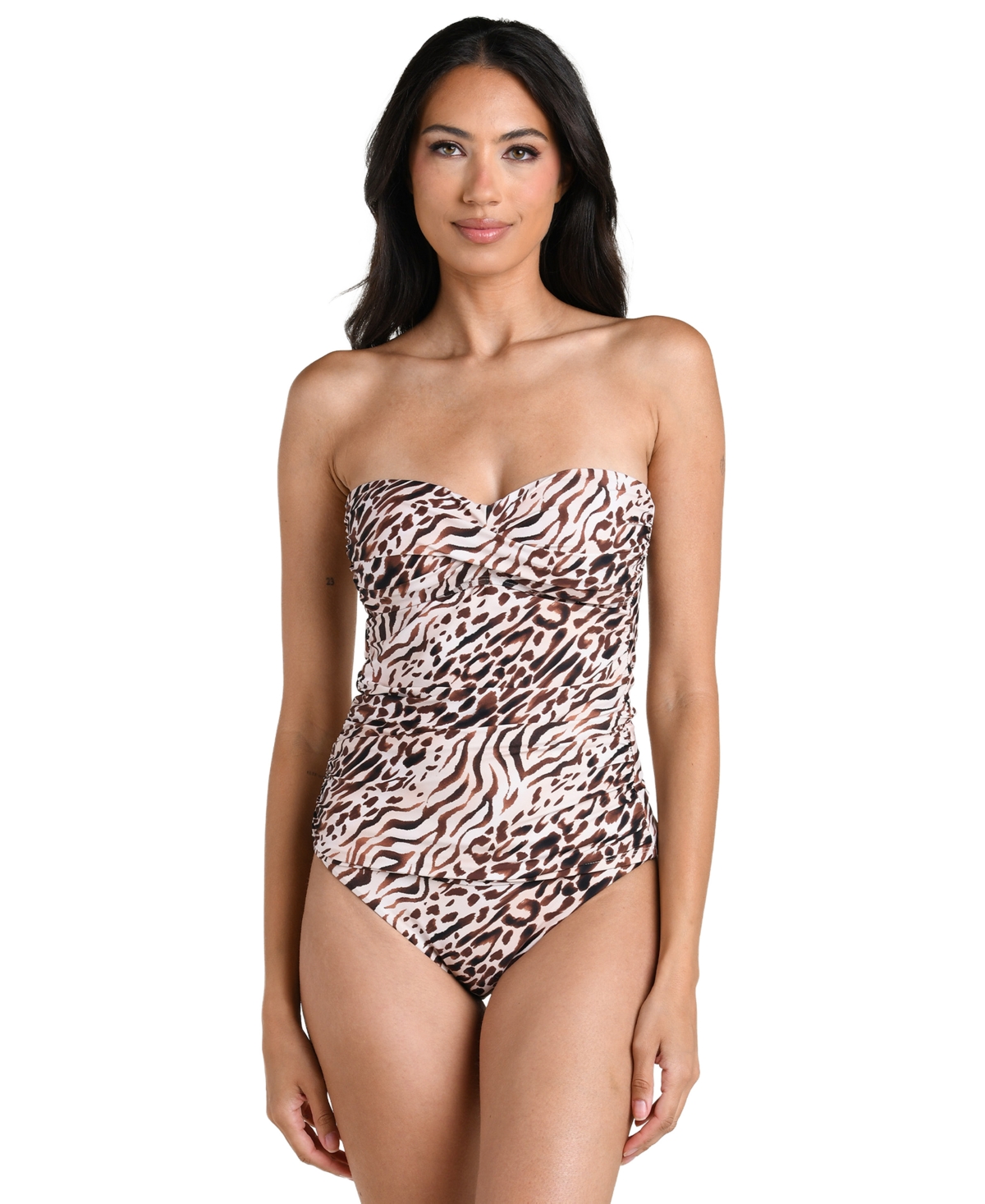 Click here for La Blanca Womens Fierce Territory Bandeau Tankini... prices