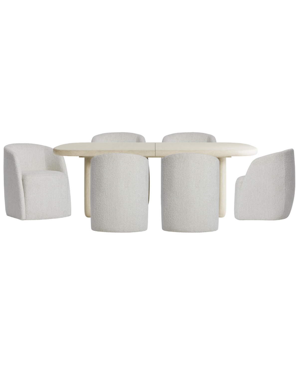 Click here for Bernhardt Arcadia 7-Piece Wooden Dining Set - Clay prices