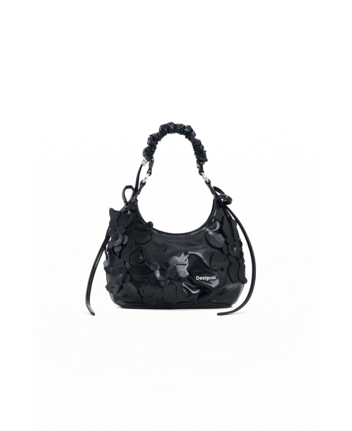 Click here for Desigual Womens Small Faux Leather Bag - Black prices