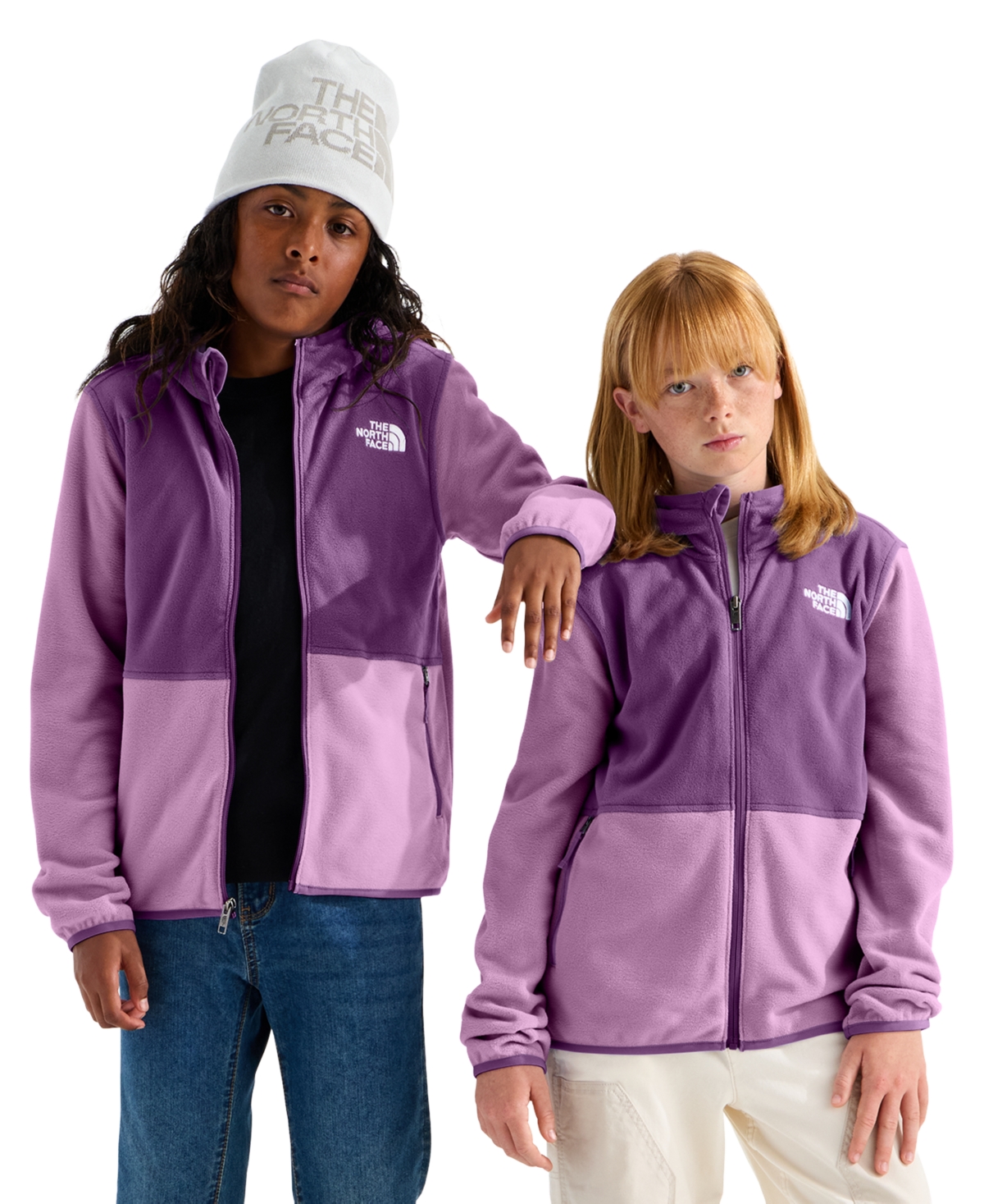 Click here for The North Face Boys and Girls 7-16 Glacier Full-Zi... prices