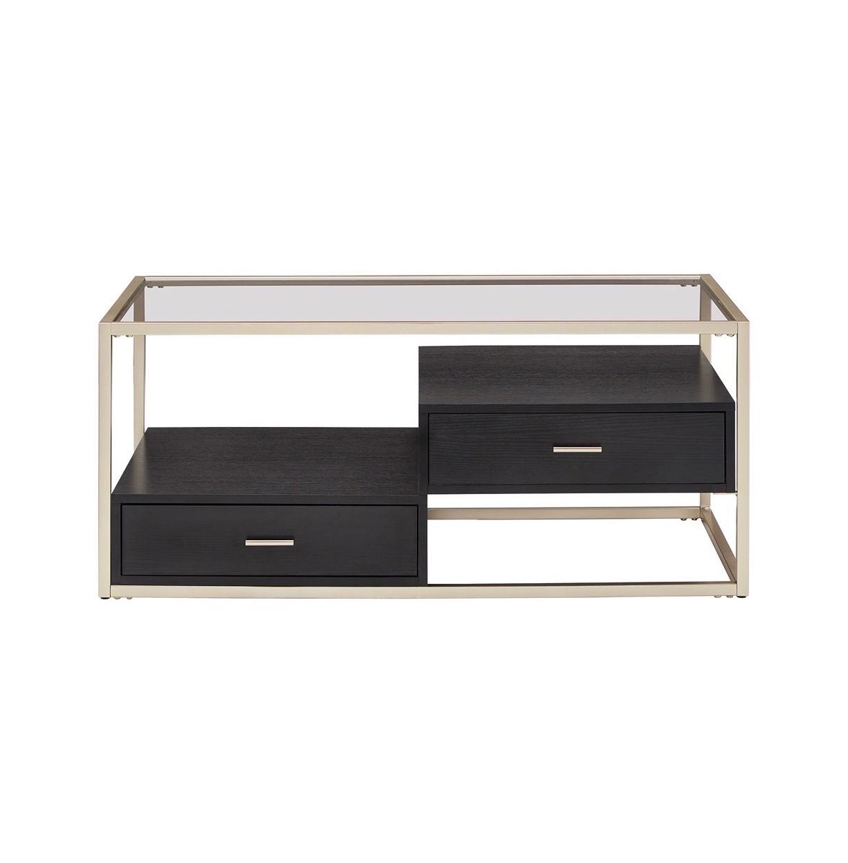Click here for iNSPIRE Q 2-Drawer Coffee Table With Tempered Glas... prices