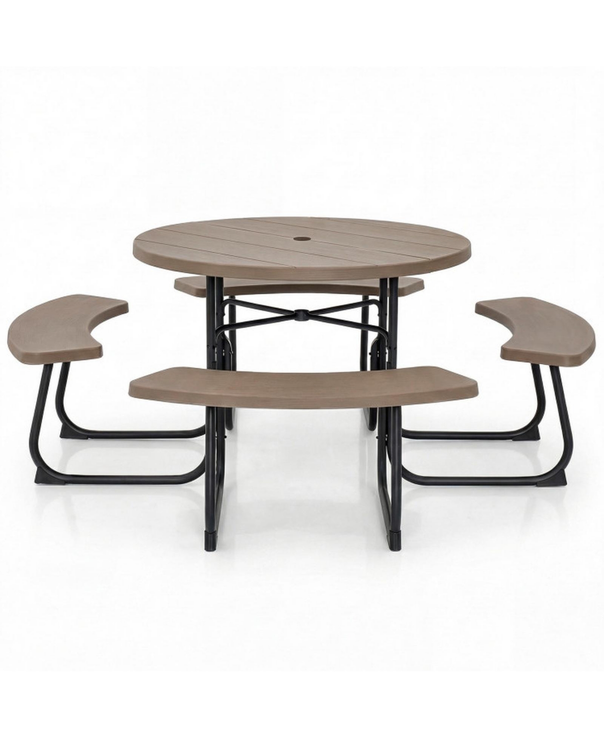 Click here for Sugift 8-Person Outdoor Picnic Table and Bench Set... prices