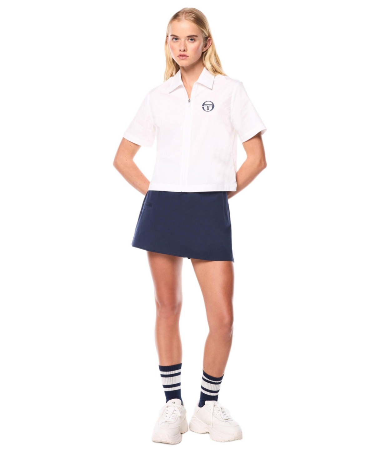Click here for Sergio Tacchini Womens Piano Skirt - Maritime blue prices